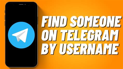 How To Find Someone On Telegram By Username Youtube