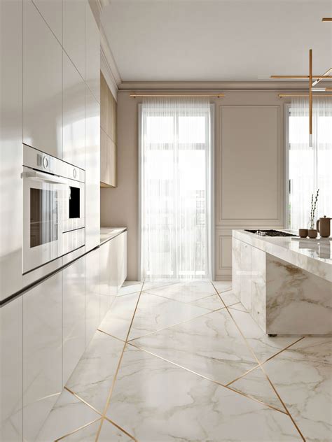 Stunning Elegant Kitchen With Gold Touches Decoholic