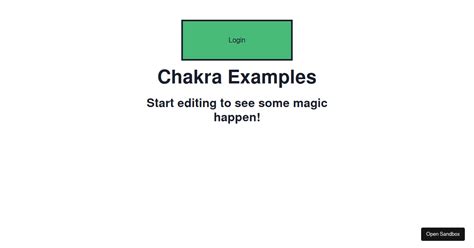 Chakra Themed Oauth2 Import Forked Codesandbox