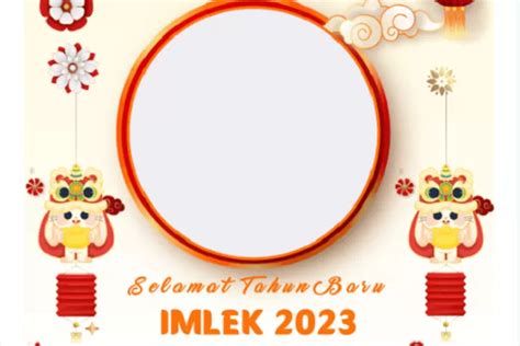 GRATIS 11 Twibbon Tahun Baru Imlek 2023 Bingkai Foto Gong Xi Fa Cai