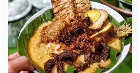 Mengenal Nasi Gandul Khas Pati Kuliner Favorit Presiden Jokowi