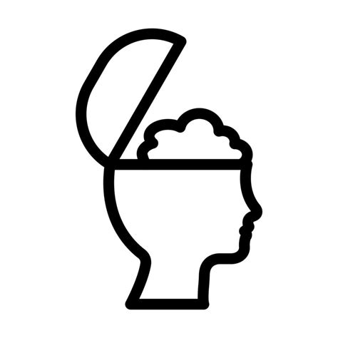 diseño de icono de mente abierta 16135824 Vector en Vecteezy