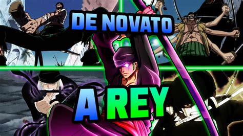 TODOS SUS POWER UPS LA EVOLUCIÓN DE RORONOA ZORO COMO SE