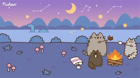 Kawaii Cat Laptop Wallpapers Wallpaper Cave
