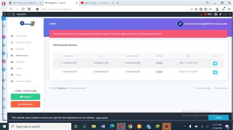 Scam Or Legit Withdrawal Proof Of Free Digibyte Mining In Digibyten