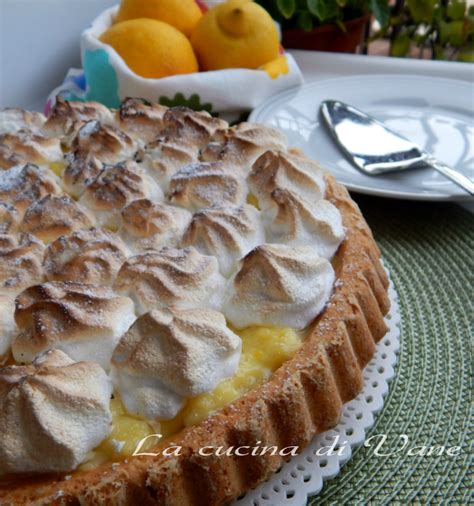 Crostata Meringata Al Limone
