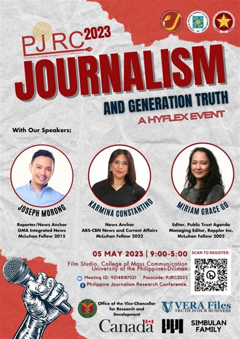 Philippine Journalism Research Conference 2023 UP Alumni Website