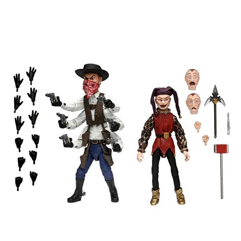Puppet Master Ultimate Six Shooter And Jester 7 Inch Scale Action