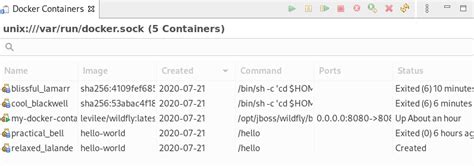 Chapter 3 Developing With Docker In CodeReady Studio Red Hat CodeReady