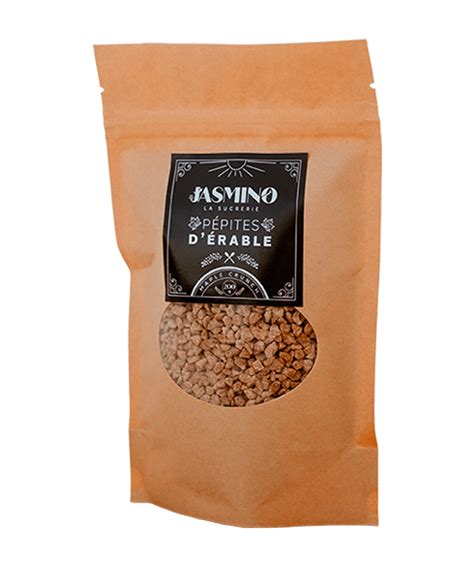 Produits de sirop dérable biologique au goût incomparable Jasmino