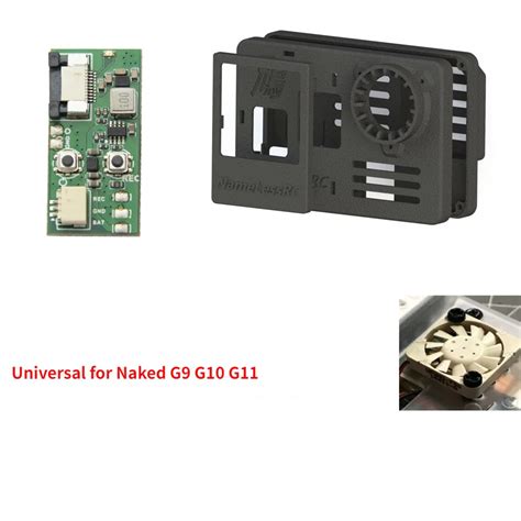 NameLessRC Naked Nylon Case With BEC Module Cooling Fan For GOPRO Hero