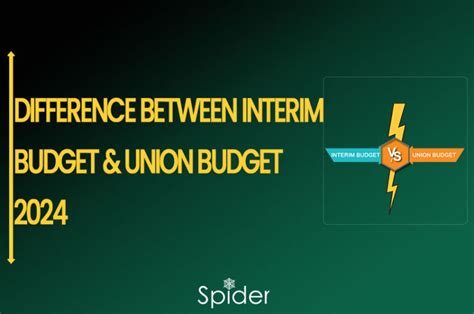 Difference Between Interim Budget Union Budget