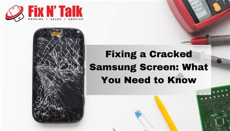 Fixing A Cracked Samsung Screen What You Need To Know