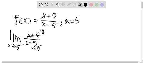 solved use the definition of continuity to determine whether f is continuous at a f x x 5 x