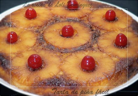 Tarta de piña fácil Receta Petitchef