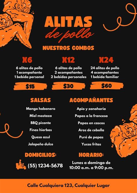 Plantillas De Volantes De Comida Gratis Y Editables Canva