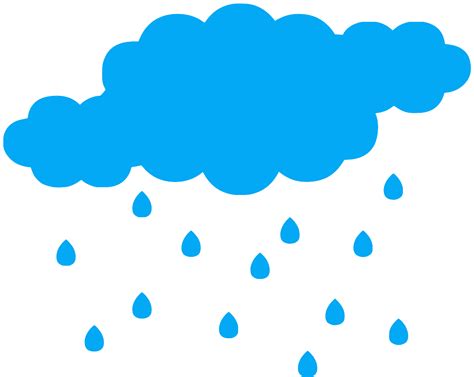 SVG pluvieux ciel des nuages Météo Image et icône SVG gratuite