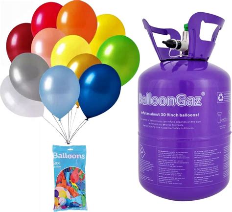Bez Marki Butla Z Helem Balony Hel Balon Urodziny 50 Balonów Ceny i
