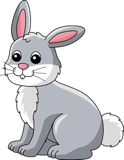 Rabbit Profile Clip Art