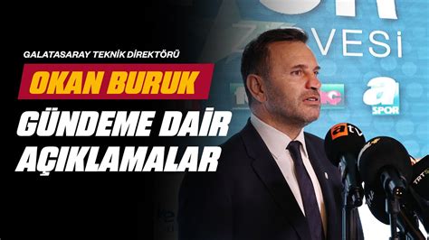 Teknik direktörümüz Okan Buruk tan gündeme dair açıklamalar YouTube