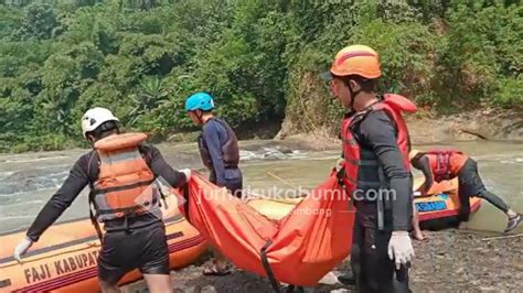 Dua Bocah Tenggelam Di Sungai Cimandiri Cikembar Telah Ditemukan