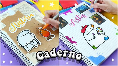 CADERNO BONITO E ORGANIZADO 2023 DIVISÓRIAS DE MATÉRIAS FLORK PARTE 2