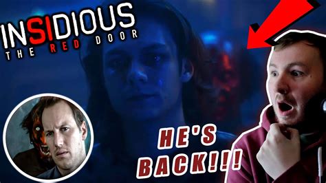 INSIDIOUS THE RED DOOR Official Trailer REACTION YouTube