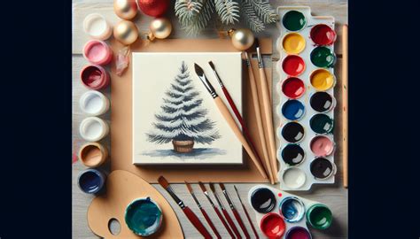 How To Paint A Christmas Tree With Acrylic Paint Paint Explained