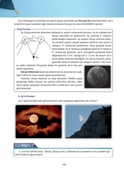Astronomi ve Uzay Bilimleri Ata Yayınları Sayfa 100 Cevapları
