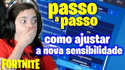 Como Configurar A Nova Sensibilidade No Fortnite YouTube