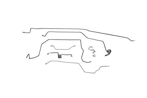 Ford F150 Brake Line Kit 4WD Regular Cab Long Bed And Extended Cab