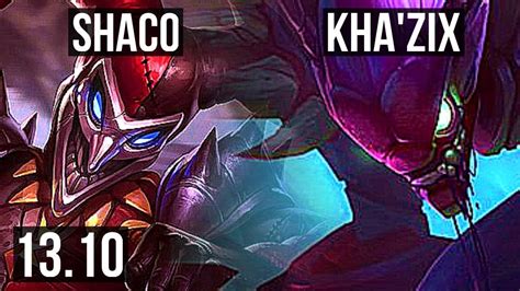 SHACO Vs KHA JNG 4 6M Mastery 1700 Games 7 1 4 Rank 8 Shaco