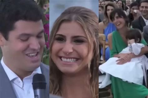 Ap S Acusa Es De Trai O V Deo De Carol Barcellos No Casamento De