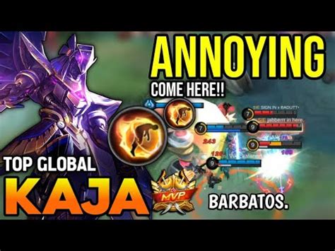 Kaja Best Build Top Global Kaja Gameplay Mobile Legends Youtube