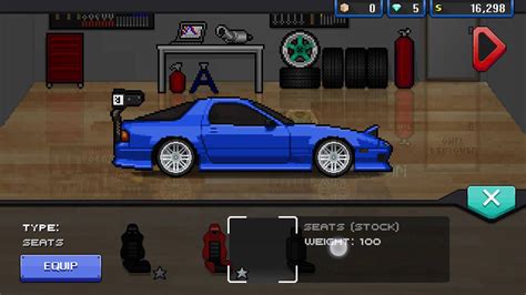 Nissan 240 SX BN Bodykit Or Mazda RX 7 Pixel Car Racer Update YouTube