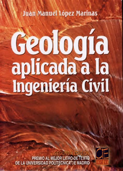 DESCARGAR LIBRO DE GEOLOGÍA APLICADA A LA INGENIERÍA CIVIL 2 EDICIÓN