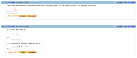 solved use a linear approximation or differentials to