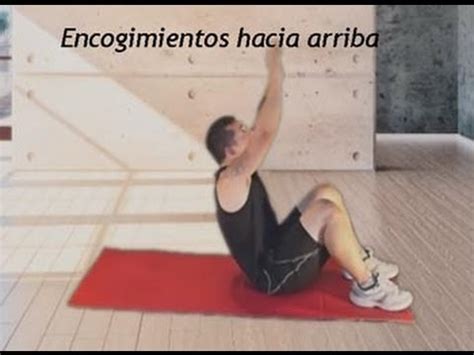 Ejercicio Abdominal Elevaci N De Tronco Hacia Arriba Youtube