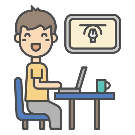 Icono De Dise Ador Grafico Generic Color Outline