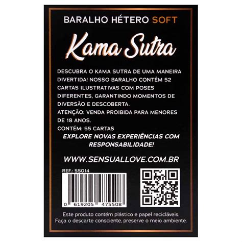 Baralho Kama Sutra Er Tico Soft Cartas Copag Gall