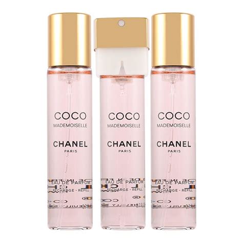 Chanel Coco Mademoiselle Twist And Spray 3x20ml Eau De Toilette