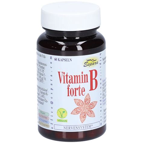 Espara Vitamin B Forte Kapseln 60 St Shop Apotheke
