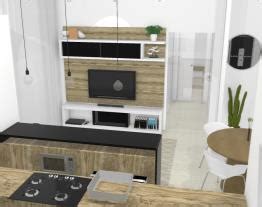 Cozinha Sala Closet Ok De J Ssica Planta D Mooble