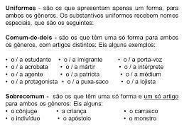 6 Classifique Os Substantivos Abaixo Em E Epiceno CDG Comum De