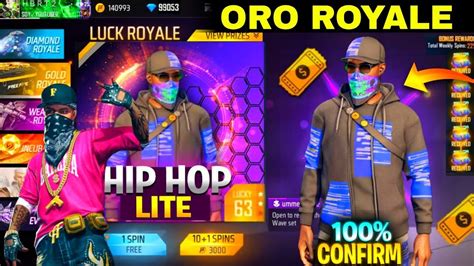 OFICIAL NUEVA LUCK ROYALE DE ORO EN FREE FIRE ENERO 2023 NUEVA