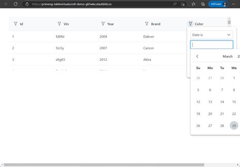 table filter date picker position off screen primeng v 15 · issue 12418 · primefaces primeng