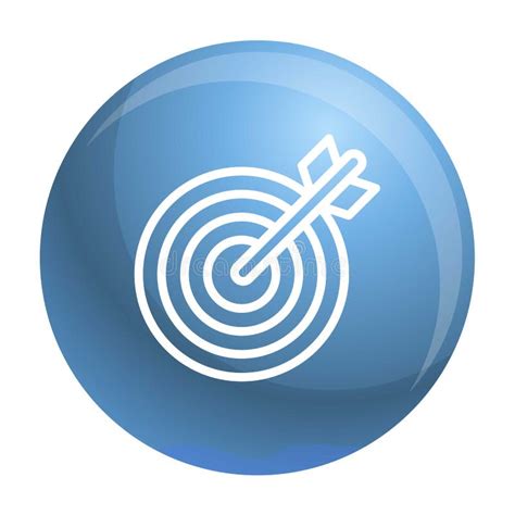 Icono De La Blanco De La Flecha Estilo Del Esquema Ilustraci N Del