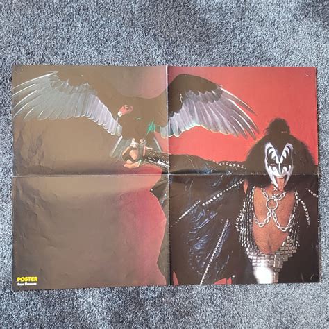 Gene Simmons KISS från tidningen Poster 10 1979 Köp på Tradera
