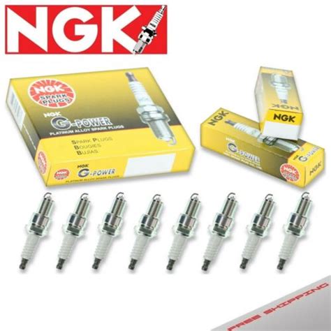 8 X Spark Plugs Made In Japan NGK G Power 5018 LFR5AGP 5018 LFR5AGP