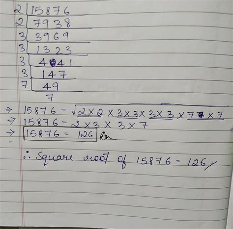 Find Square Root Of By Division Method Brainly In